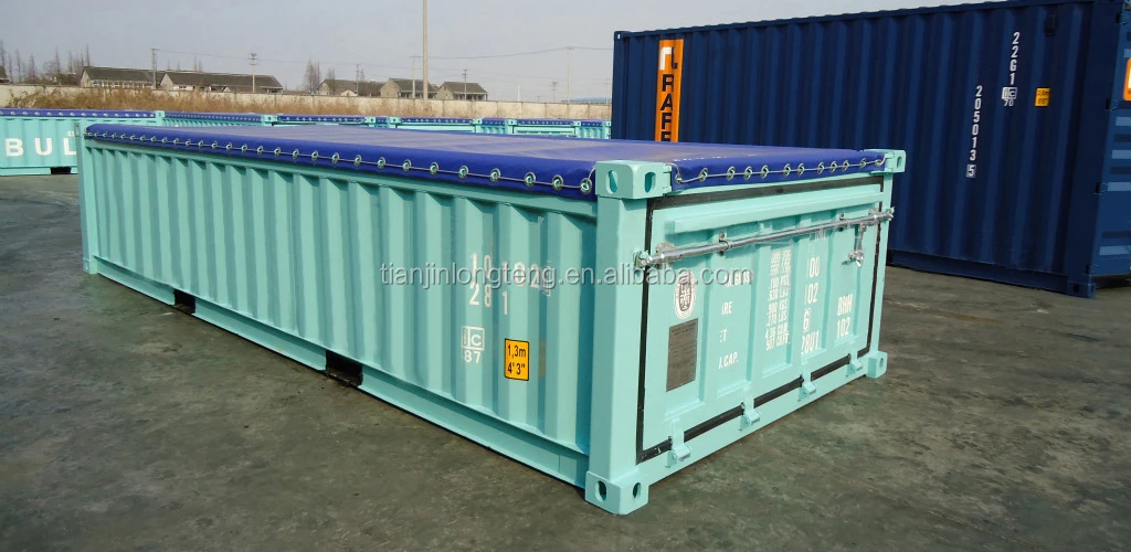 20ft Half Height Corten Steel Open Top Container for Bulk