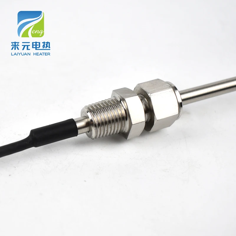 5x60mm Waterproof Ss316 Bearing Temperature Sensor 2 Wire Pt100 Type ...