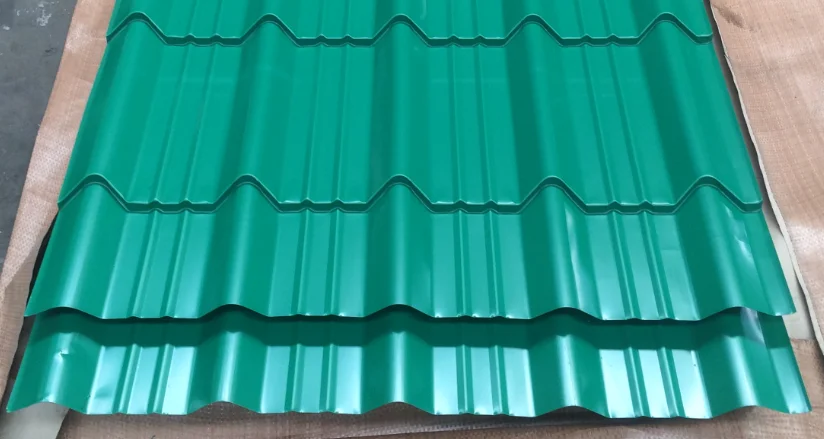Ppgi Ppgl High Yield Color Corrugated Steel Sheet / Versatile Iron ...