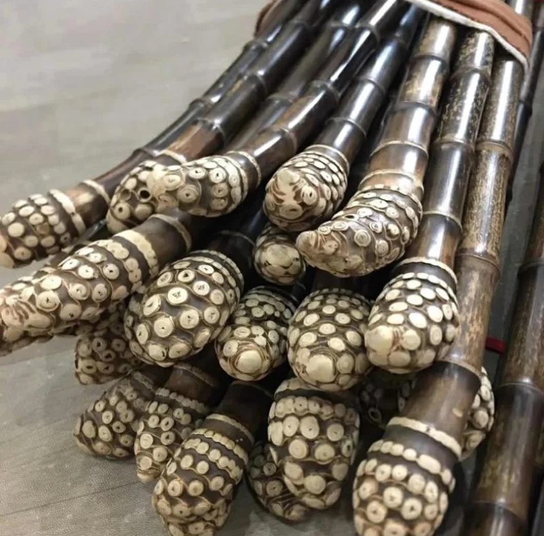Handcrafted Eco-Friendly Bamboo Walking Stick Cane - Stylish and ...