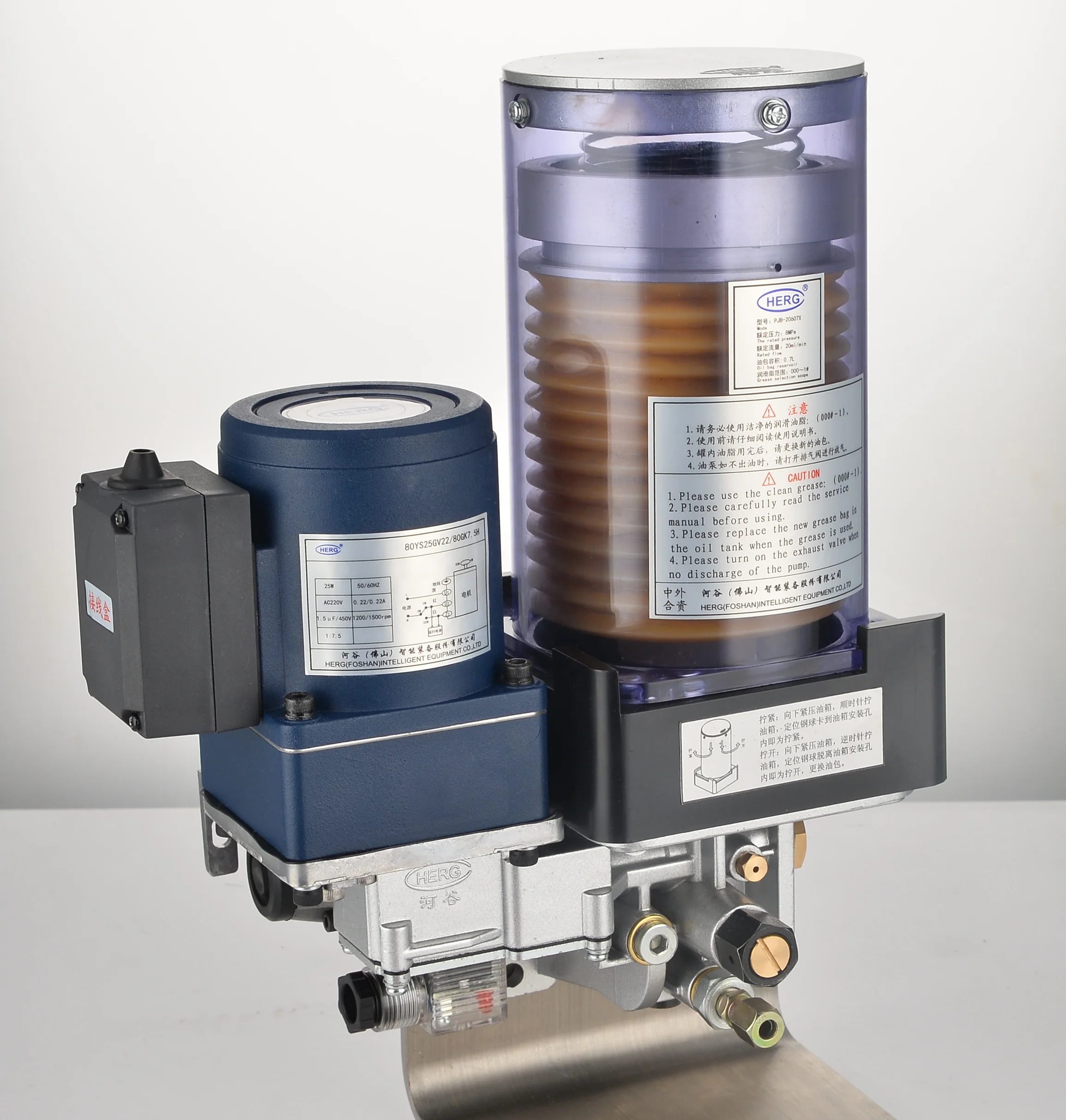 Grease Lubricator For High Pressure Lubricating System - Buy Grease ...