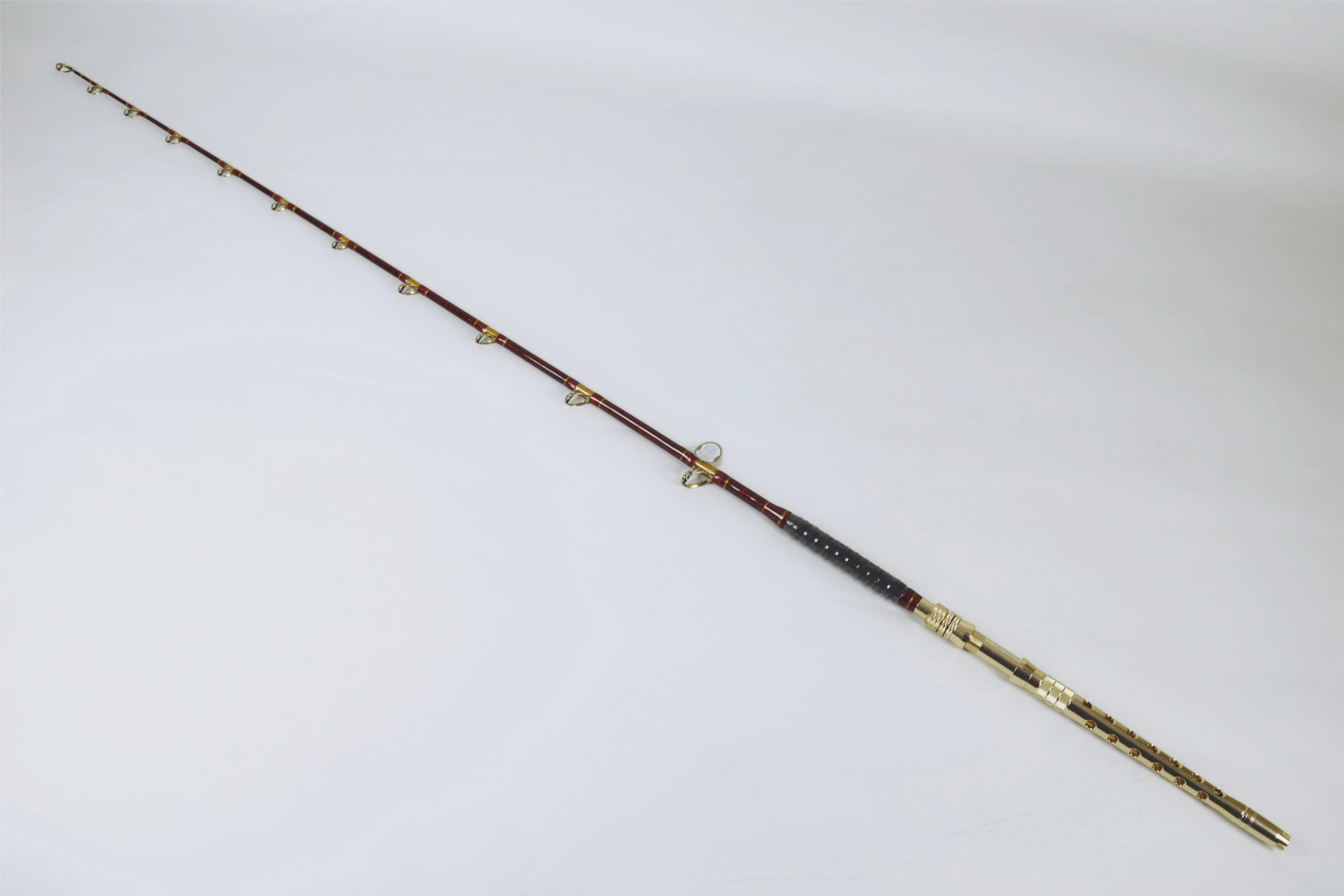 Factory Big Game Deep Sea Heavy Duty Boat Trolling Fishing Rod 1.3m, 1 ...