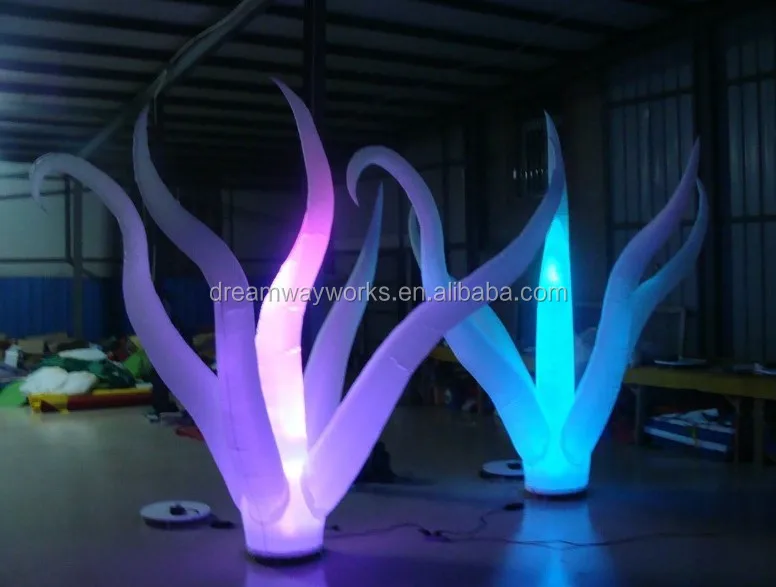 Color Changing Inflatable Led Seaweed,China Inflatable Seaweed For ...