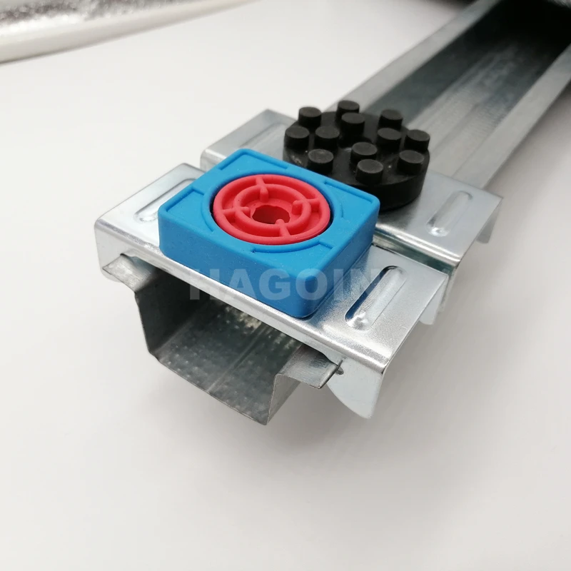 Acoustic Mounts - Assemblies & Clips Stwc Resilient Sound Isolation ...