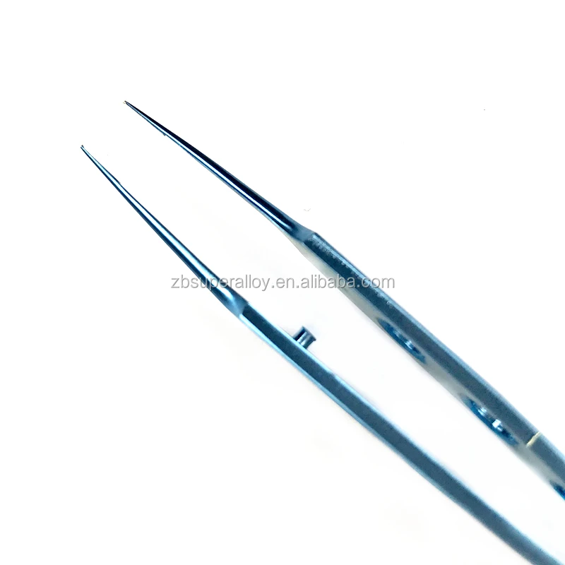 Titanium 105mm Straight Surgical Forceps Titanium Alloy Cataract Set ...