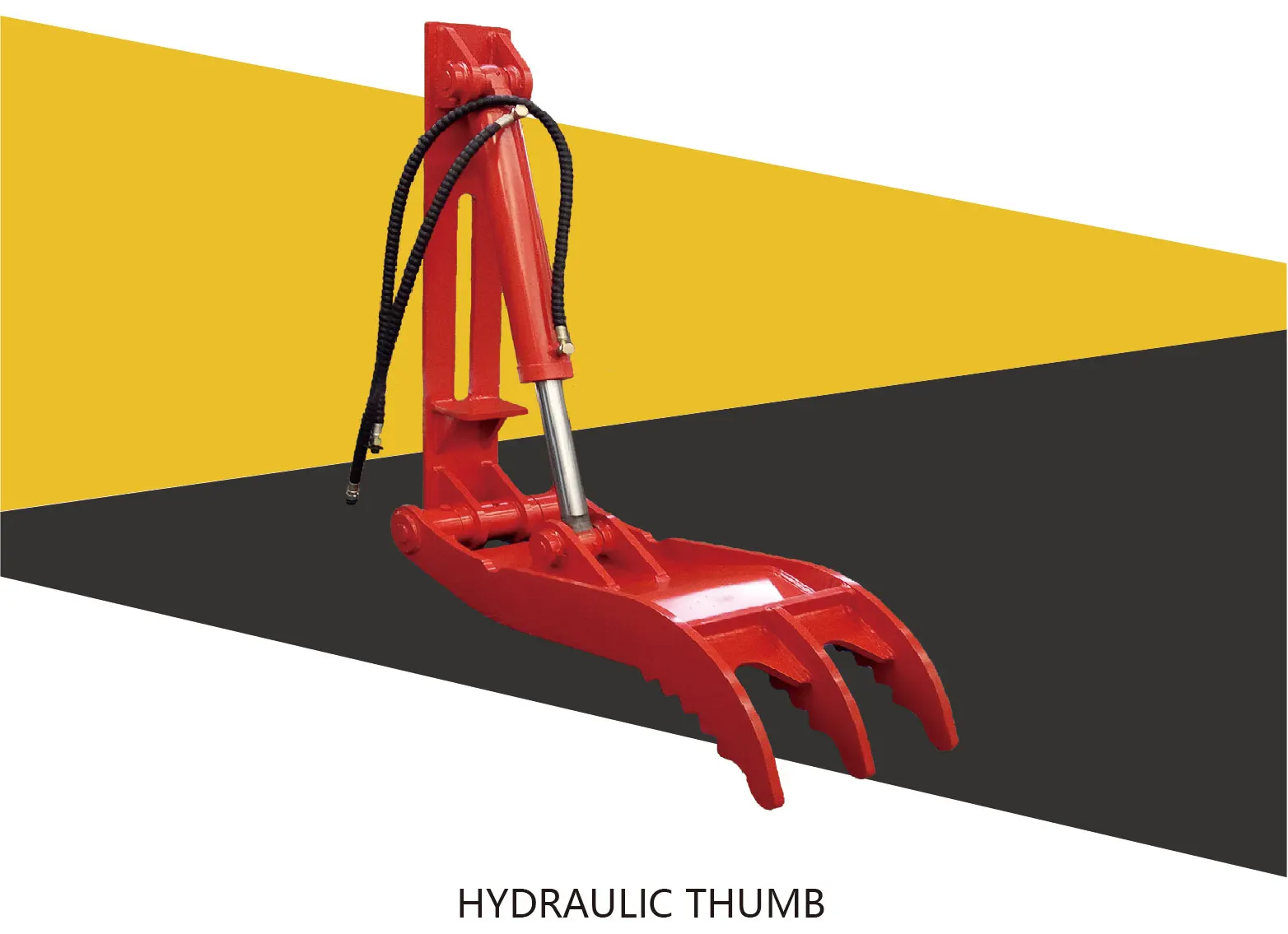 Excavator Hydraulic Thumb For Mini Excavator - Buy Hydraulic Thumb ...