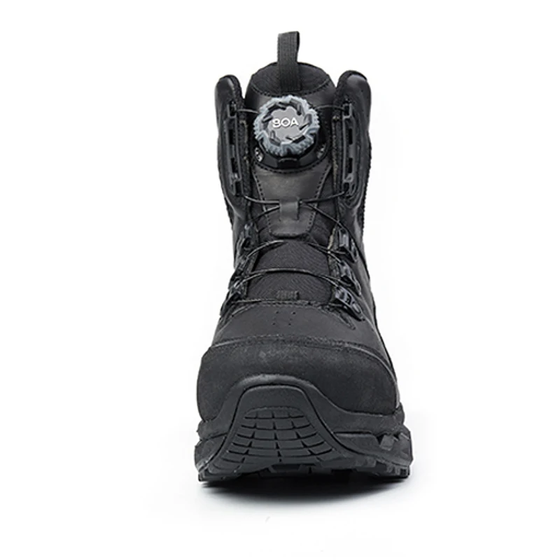 Hanagal Combat Tactical Amphibious Tactical Black Fasten Lacing Boot ...