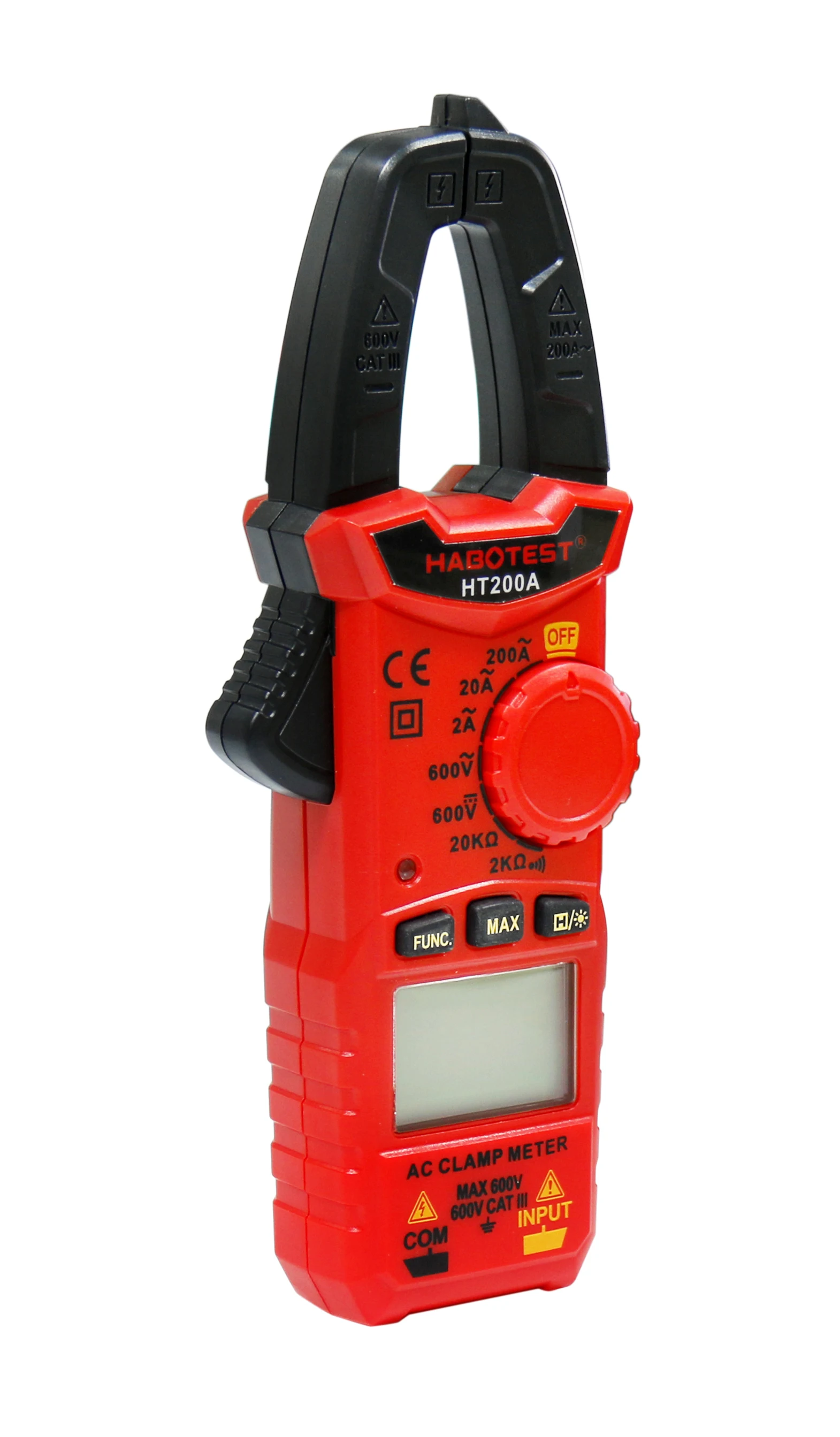 Mini AC Digital Clamp Meter - 600V True RMS Clamp Meter