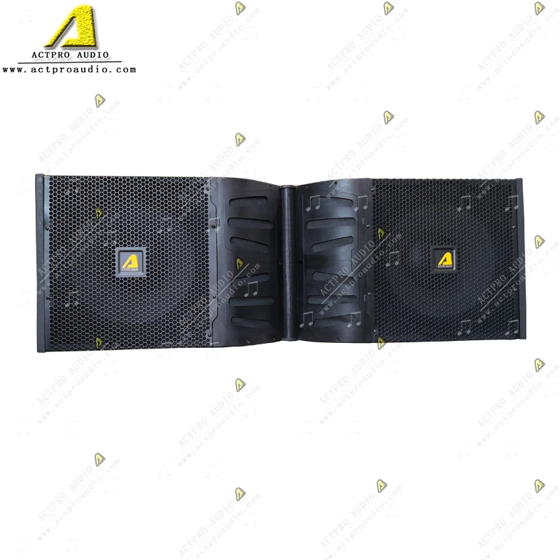 Ground Stack Line Array - VTXV25 Double 15 Inch Speakers