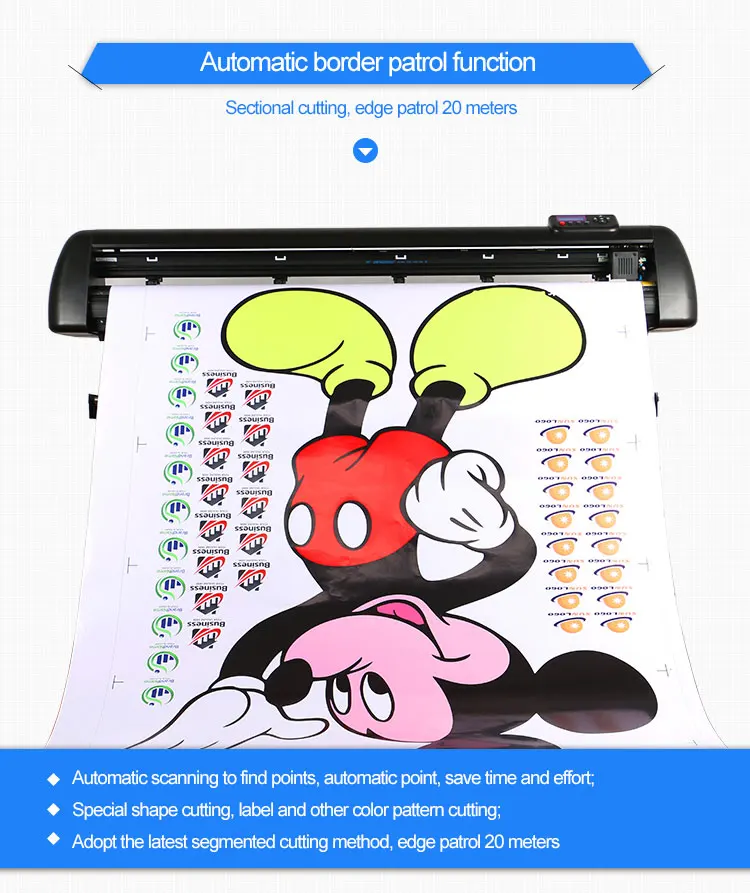 Cutting Plotter Laser for Sticker Paper Stencil - Jingwei