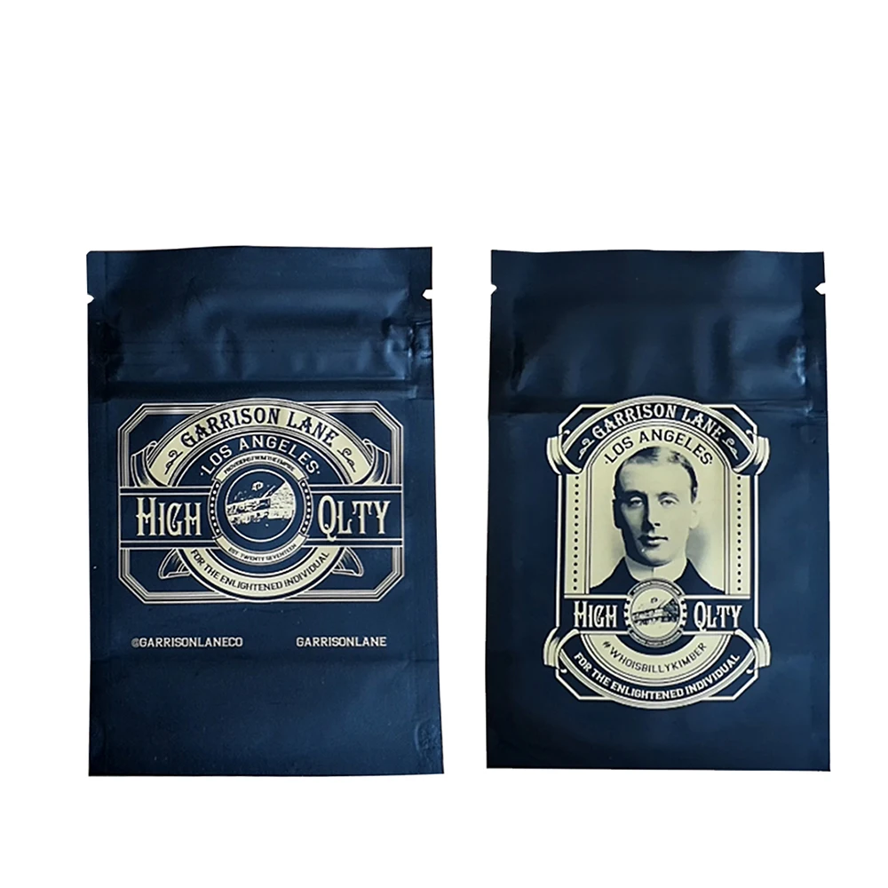 Beyou Custom Mini Ziplock Mylar Bag 3.5g Weed Print Foil Mylar Ziplock ...