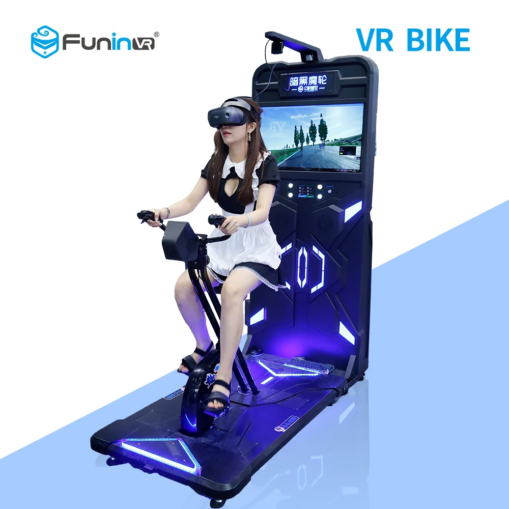 2020 Funin Vr 9d Simulator Vr Products Bike Vr Bike Bicycle Amusement Park - Buy 9d Vr Virtual ...