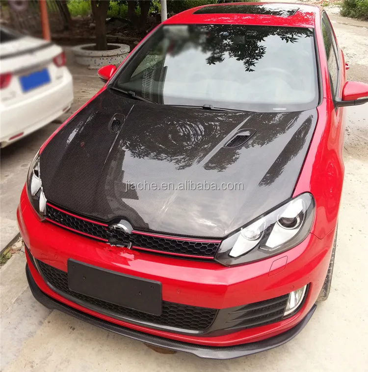 Carbon Fiber / Frp Front Lip Spoiler For Volkswagen Vw Golf 6 Vii Mk6 ...