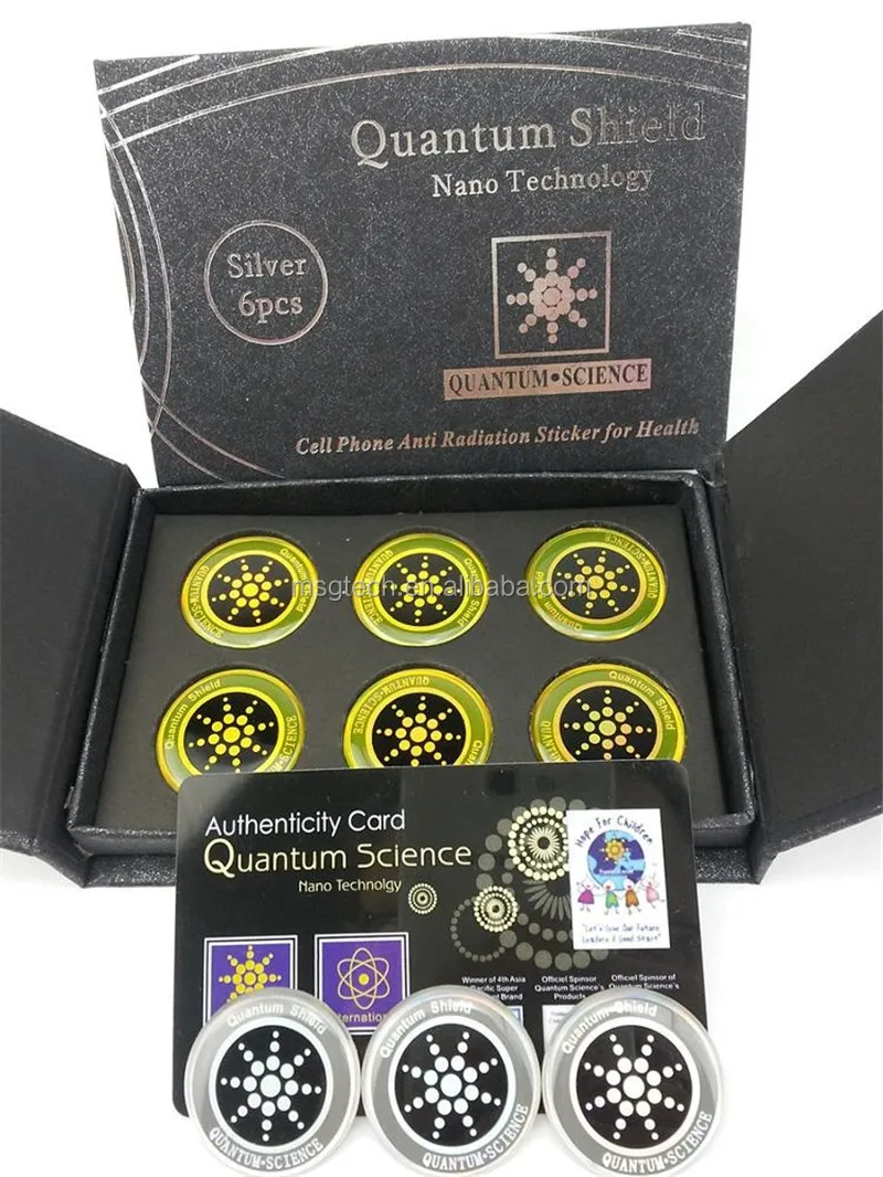 Hot Round Anti Radiation Quantum Shield For Cell Phone Emf Protection ...