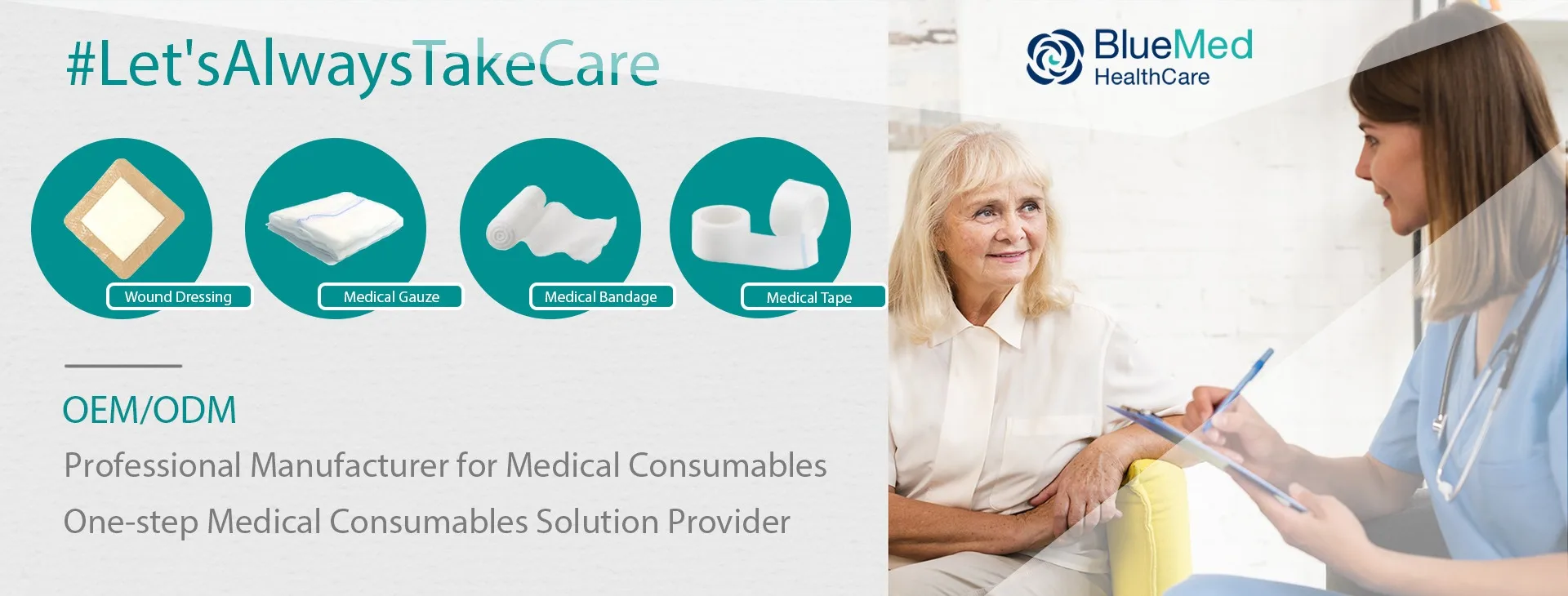 Bluemed Healthcare Co., Ltd. - Wound Closure, Silicone Tape