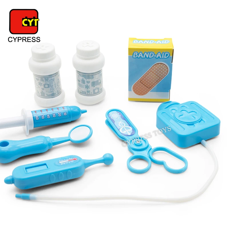 DIY Pretend Play Operating Table Doctor Toys Set Kit for Kids