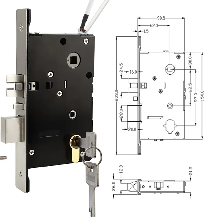 Ttlock APP Electronic Combination Cipher Door Lock Code