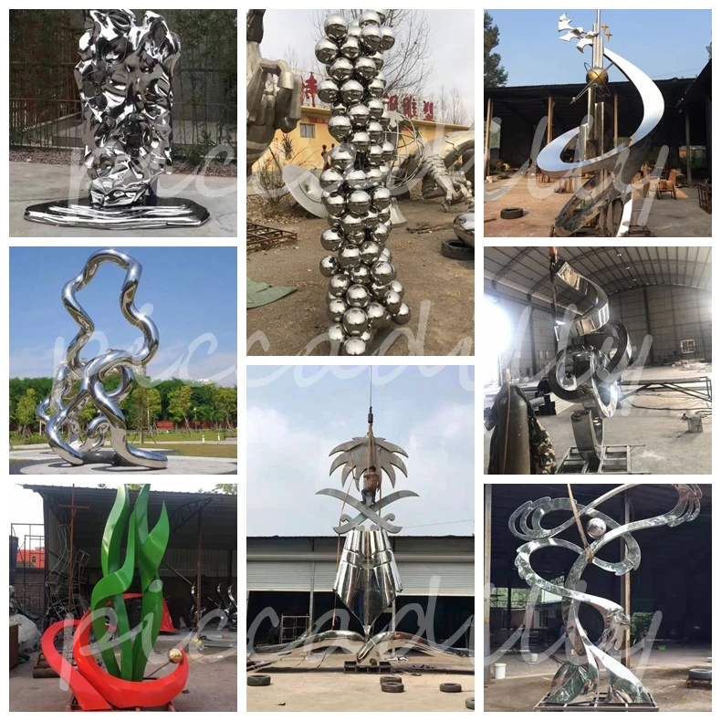 Modern Art Decoration Large 2 M Interactive Kinetic Art Sculpture For ...