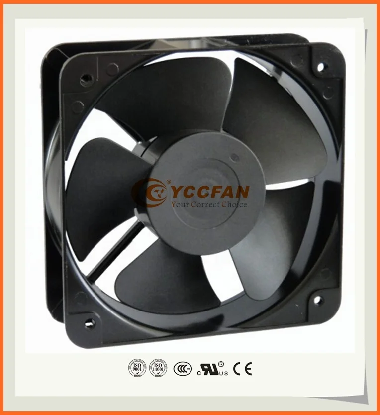 8 Inch Brushless Fans High CFM 200X200X60mm YCCFAN AC 220V Cooling Fan ...