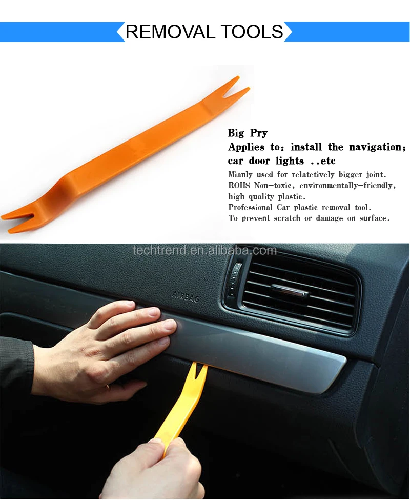 Plastic Dashboard Repair Kits - Easy Car Radio Disassembly