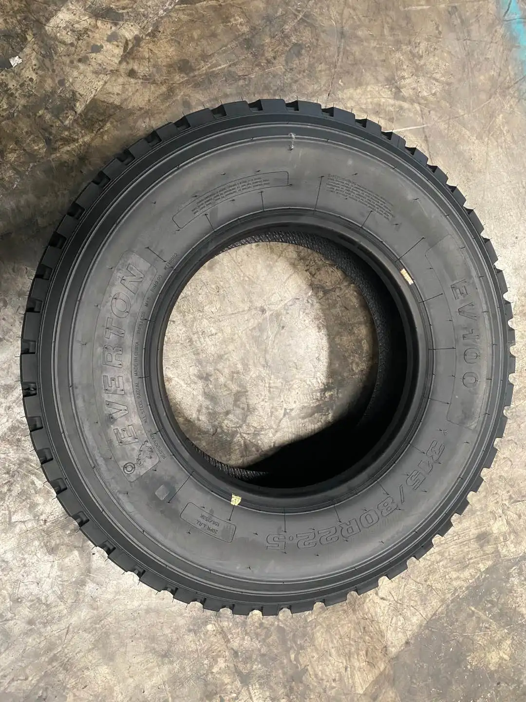 TECHSHIELD Truck Tyres 315 80R22.5 - Solid All Steel Radial for Heavy ...