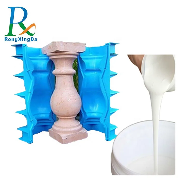 Liquid RTV Silicone Rubber for Gypsum & Concrete Molds