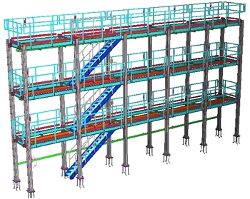 Steel Reefer Rack Structural Frame - Buy Steel Rack,Reefer Rack Frame ...