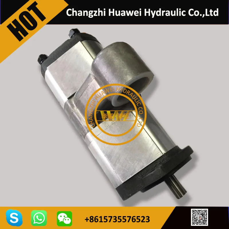 液压齿轮泵双联泵3816909m91 3800194m91用于mf拖拉机4200/4215/4225/4235/4255/4260/4265 ...