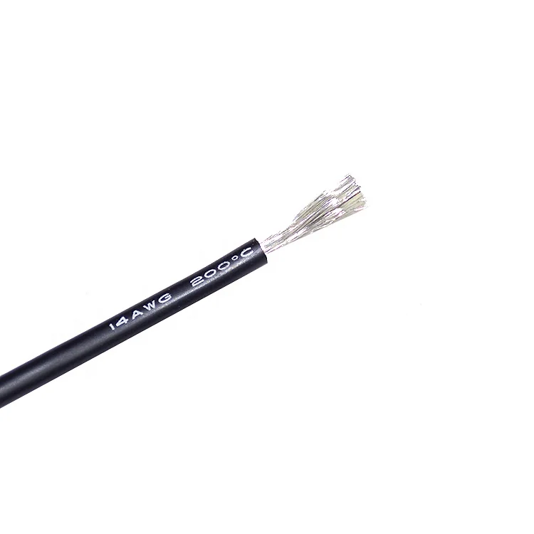 Awm 14 Awg 2mm2 Silicone Rubber Coated Single Core Cable 600v 2mm