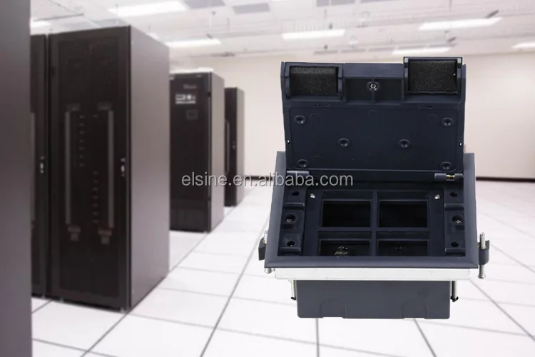 Elsine Raised Floor System - 8 Module Electrical Outlet