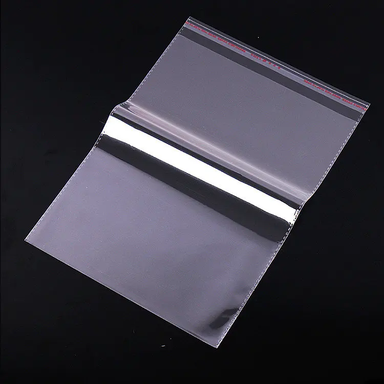 Clear Poly Opp Bag Bopp Cellophane Self Adhesive Bag Strong Sealing ...
