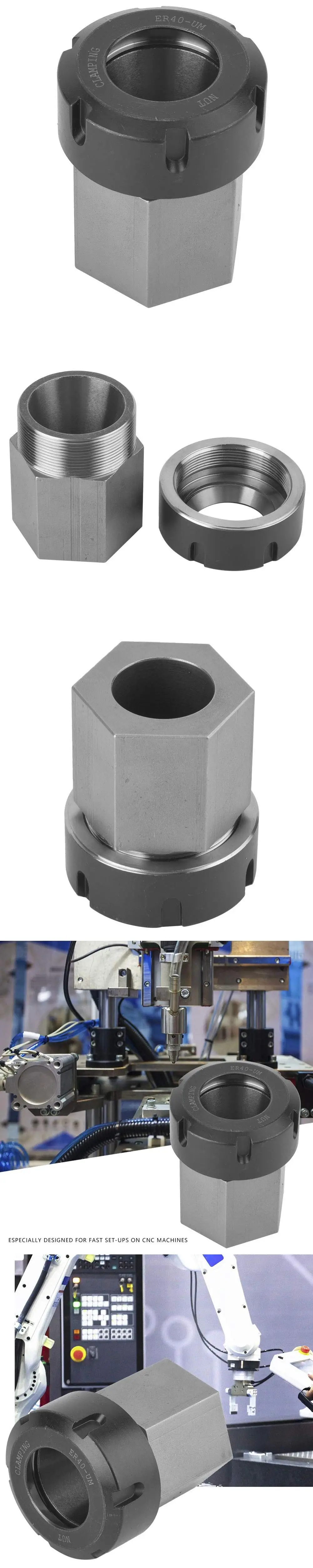 Collet Chuck - Er-40 Hex Square Collet Chuck Block Holder Morse Taper ...