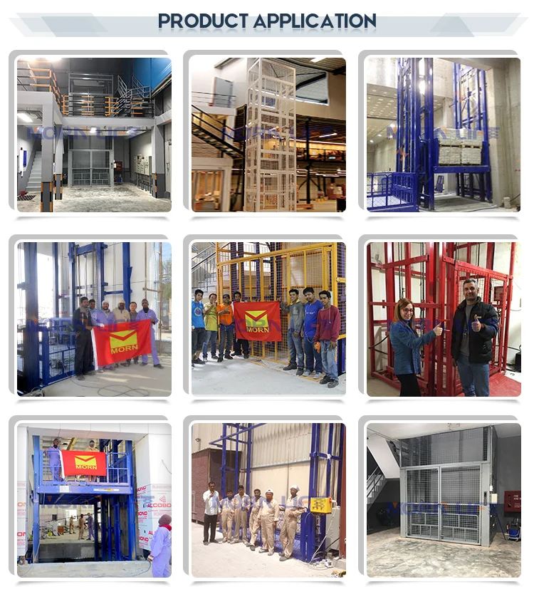 Morn Industrial Warehouse Electric Cargo Goods Lift Platform - Buy ...