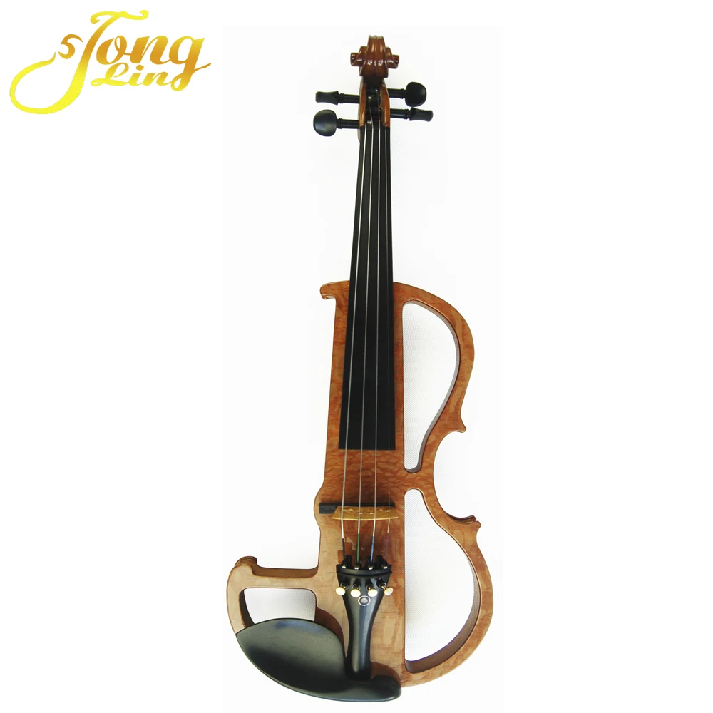 China Professional Violin - Solid Wood 4/4 Electric Violin