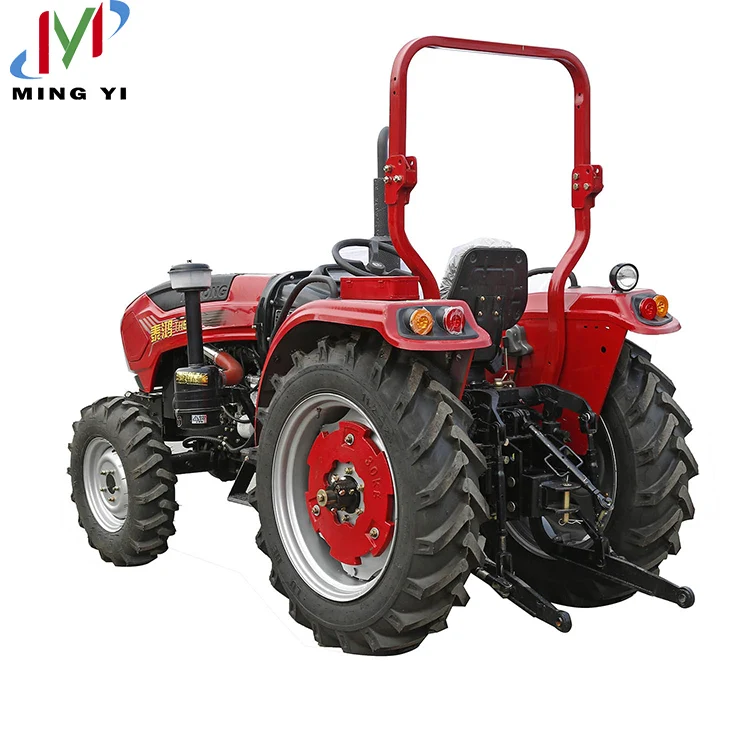 Agrícola 4x4 tractor de rueda de 30hp 40hp 45hp 50hp 55hp 60hp 70hp ...