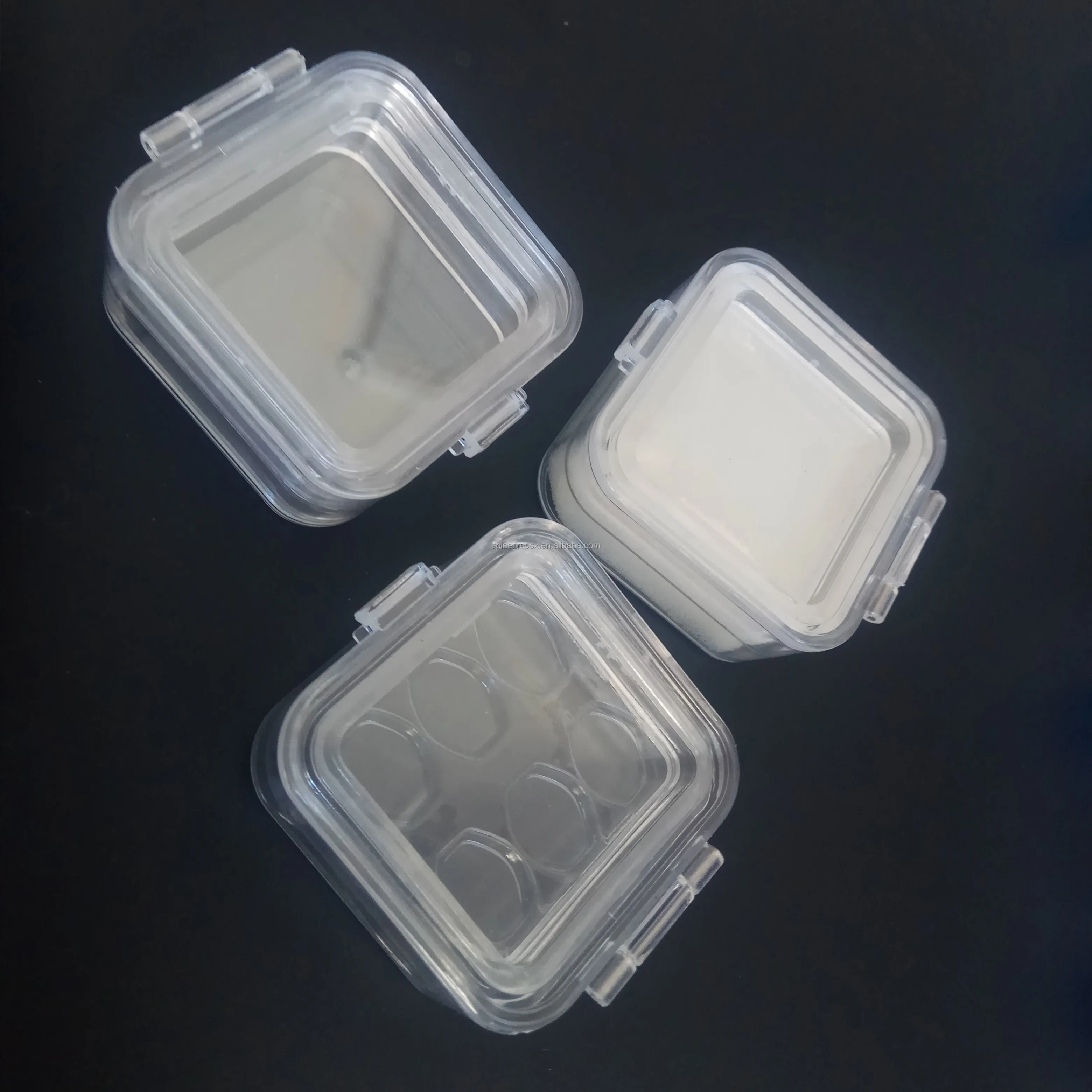 Denture Display Clear Shock-Proof Dental Veneer Packing Membrane Box