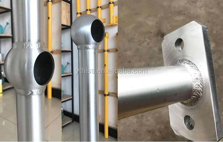 Excellent Quality Aluminium Steel Handrail Stanchion Handrail Steel ...