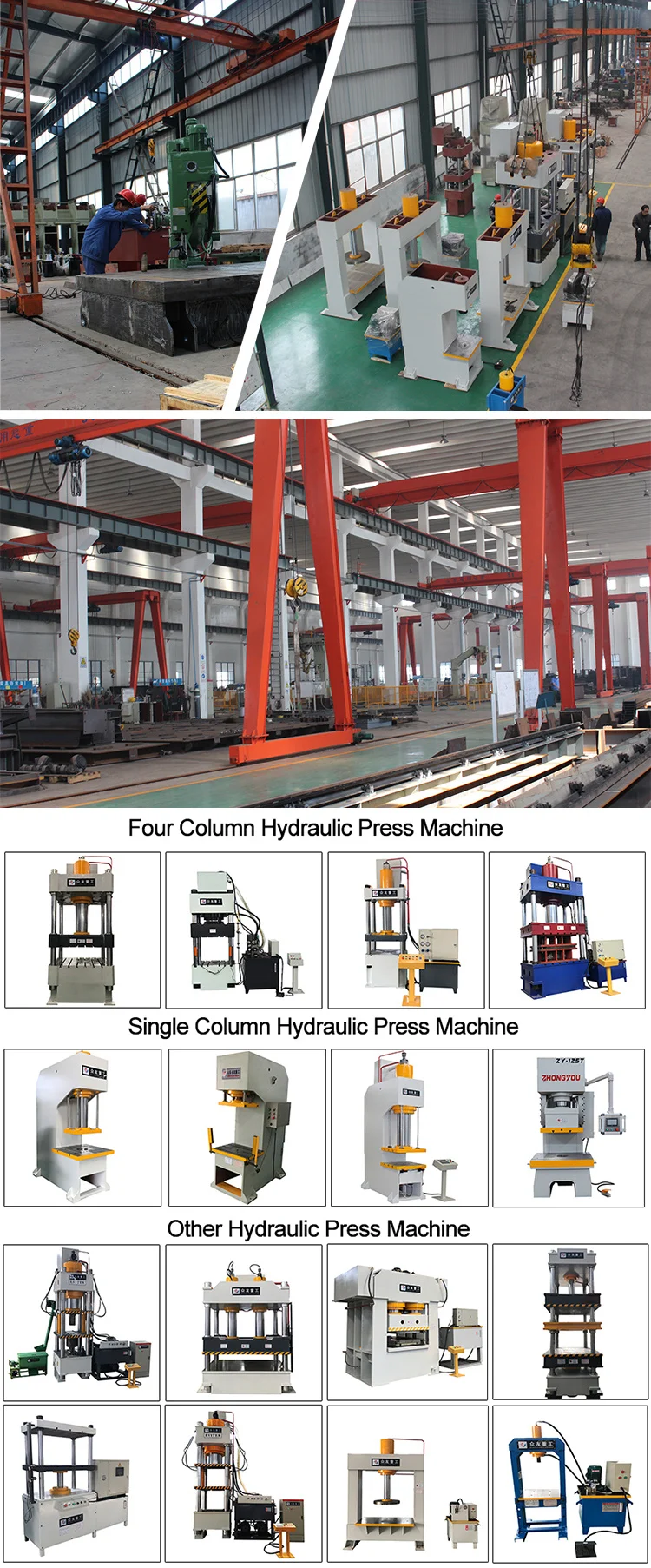 Hot Sell Forklift Tire Press Machine 100ton Hydraulic Press