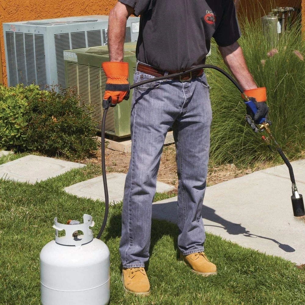 Professional Propane Gas Weed Burner with Trolley Kit