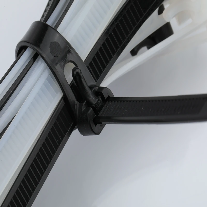 Releasable Cable Ties Reuse Nylon 66 Free Adjustment Cable Ties 75lbs ...