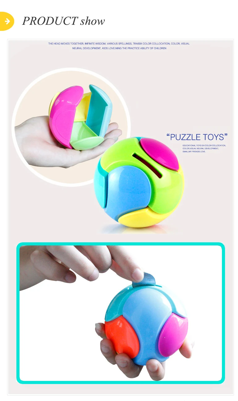 Education Toys Building Blocks Set 3d Plastic Puzzle Ball| Alibaba.com