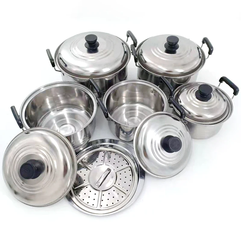 High Quality 5pcs Stainless Steel Kitchen Accessories Cookware Sets ...