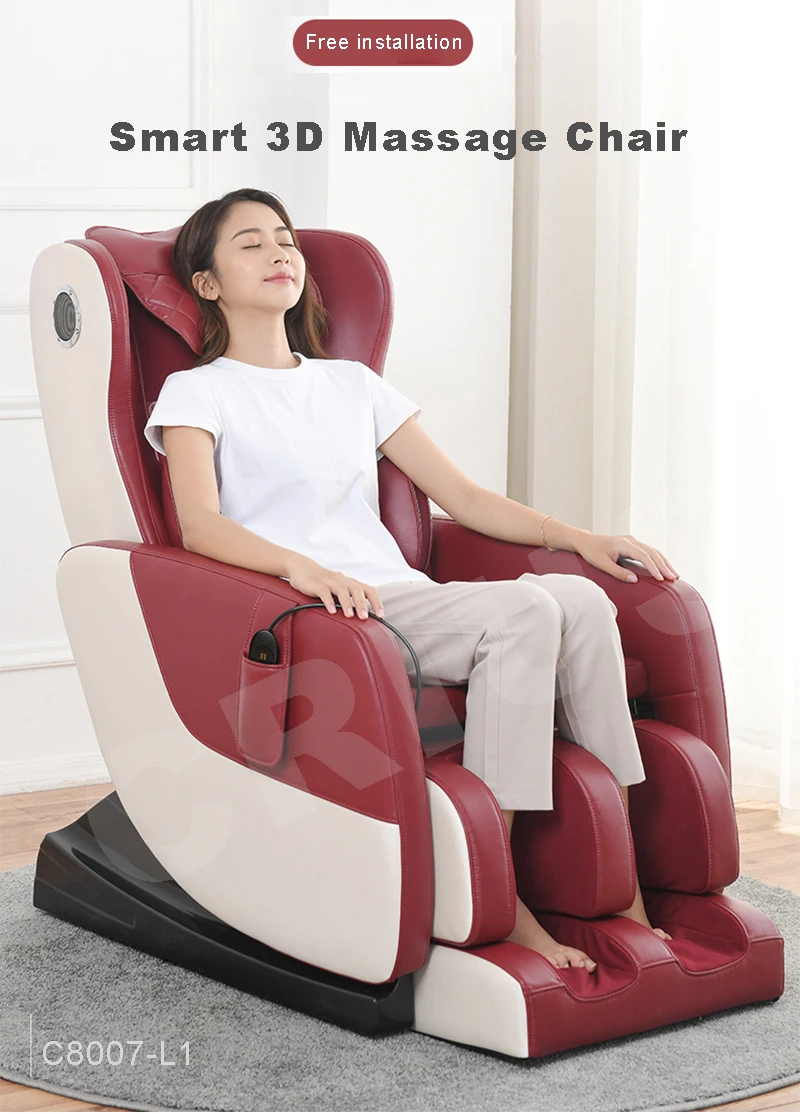 Ningde Crius 3d Zero Gravity Massage Chair Electric Shiatsu Body