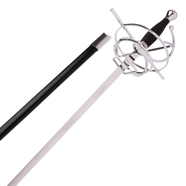 Medieal Rapier Combat Swept Hilt Sword Hk5919 - Buy Ceremonial Sword ...