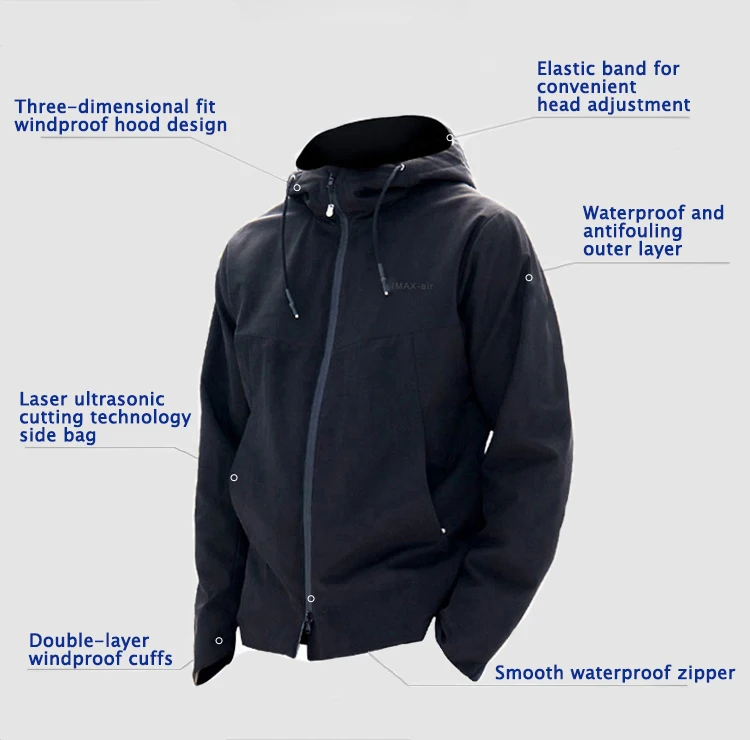 Aerogel Thermal Clothing Jacket Thin Cotton Men's Coat - Buy Aerogel ...