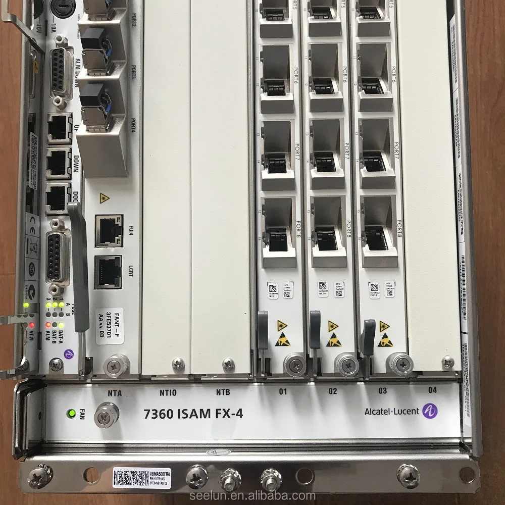 Alcatel Lucent Dslam Gpon Olt 7360 Series Fx-4 Fx-8 Fx-16 - Buy Alcatel ...