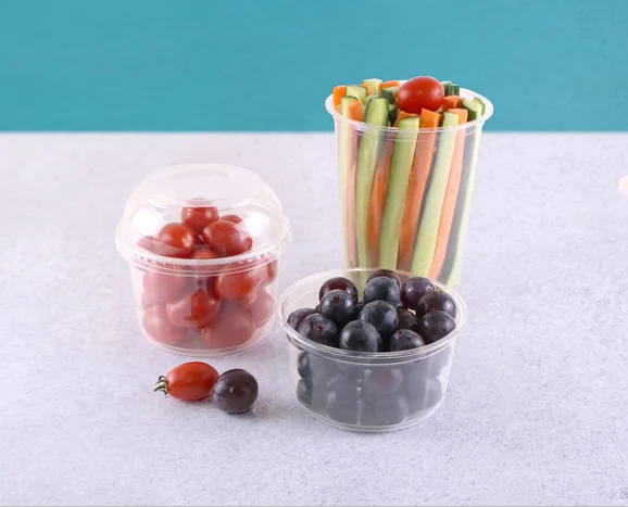 Taiwan Plastic Food Packing Take Out Food Container 16 oz 117 mm PET ...