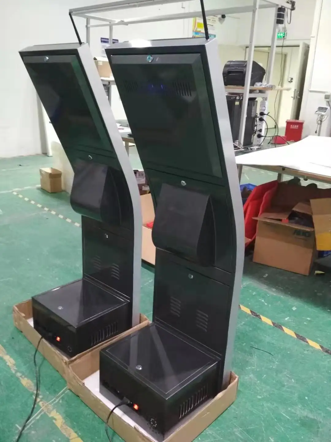 17inch Wireless Queue Management System with Ticket Printer