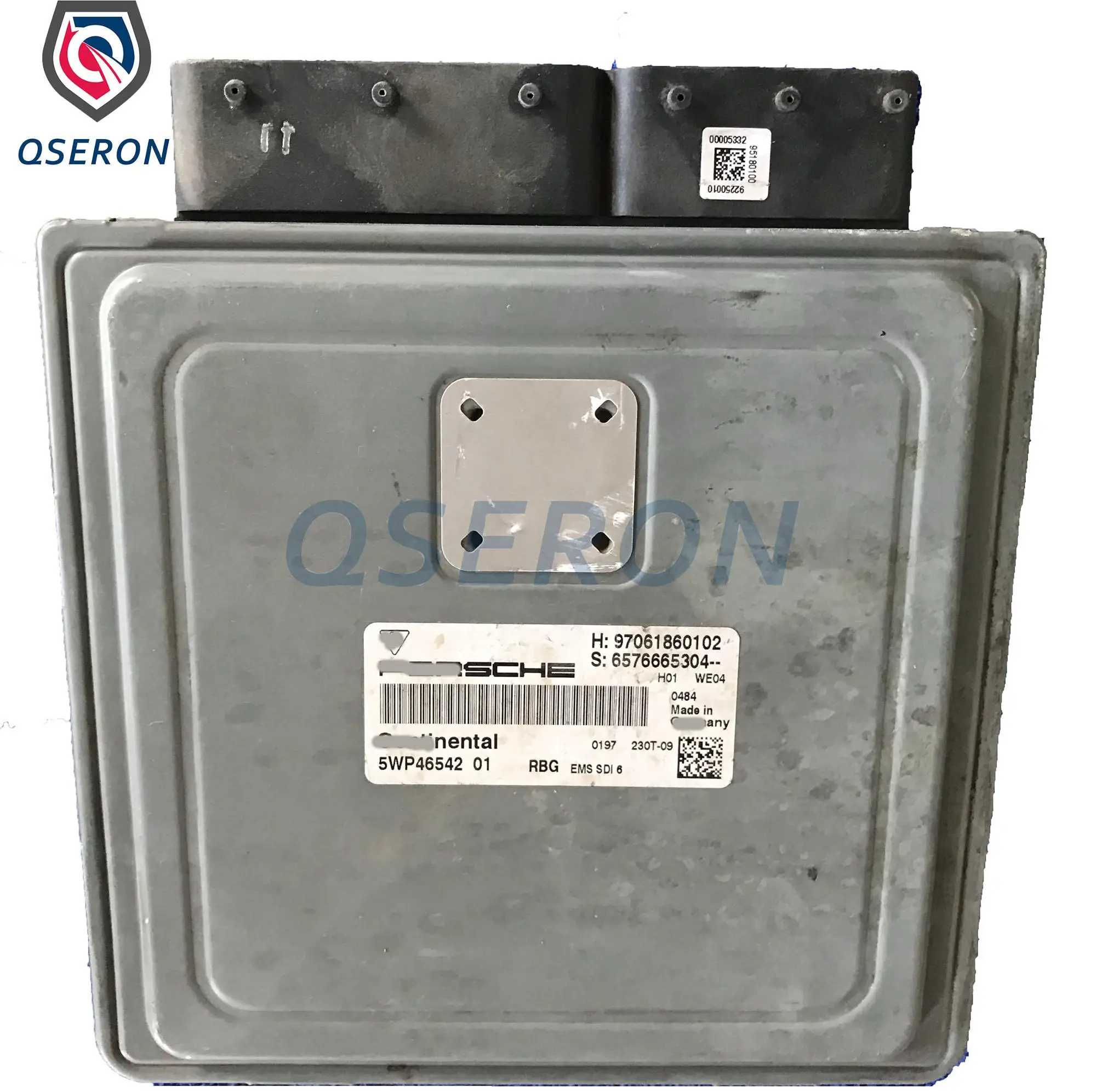 원래 ECM ECU 5WP46542 엔진 모터 제어 컨트롤러 6576665304 장치 모듈 컴퓨터 PCM 97061860102 ...
