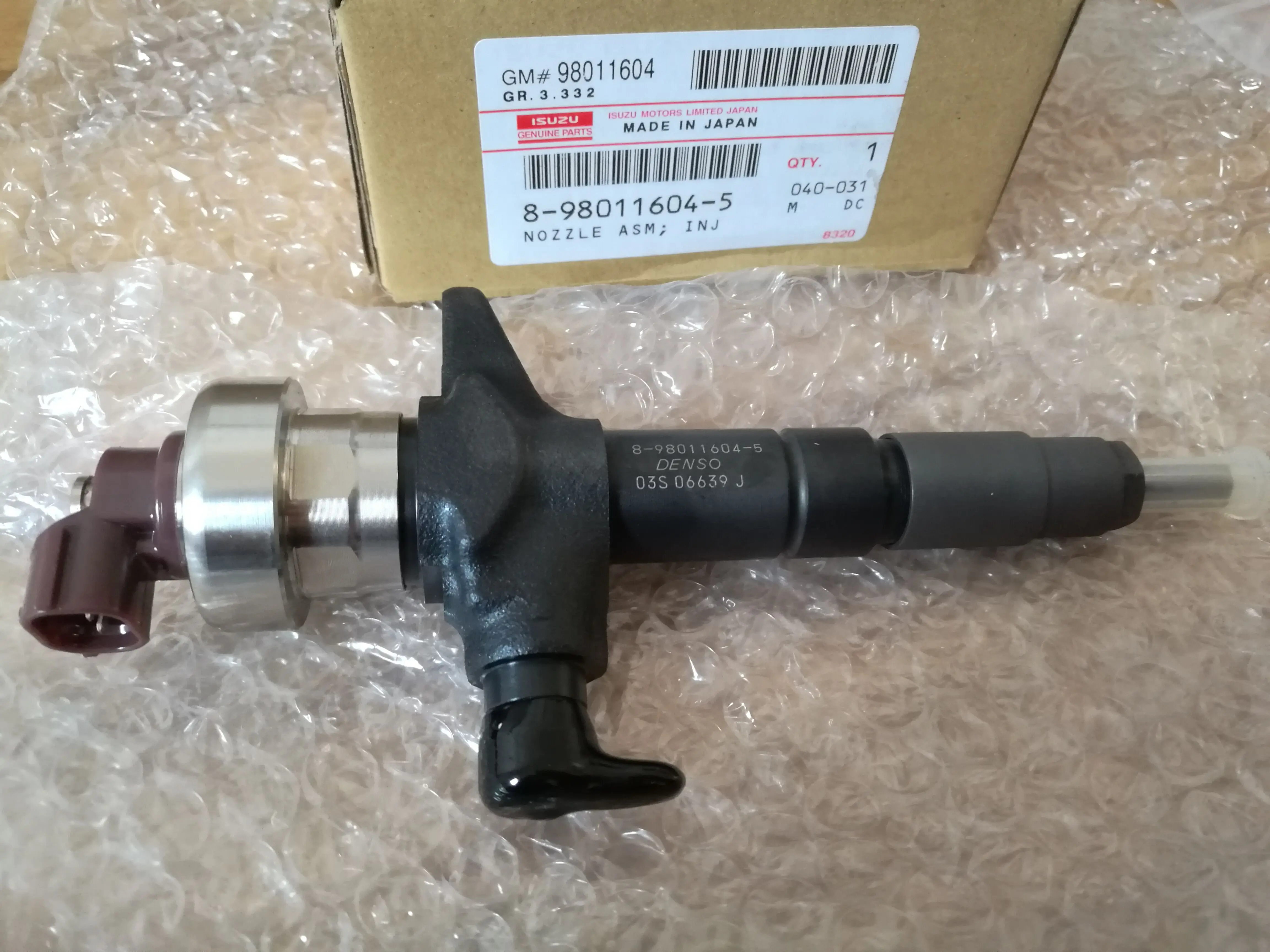 High Quality Injector 8-98011604-5 8980116045 Fuel Injector 095000-6980 ...